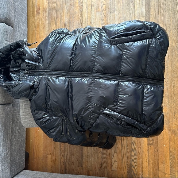 Point Zero | Jackets & Coats | Point Zero Black Puffer Jacket With ...
